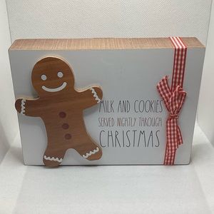 Holiday | Wooden Christmas Gingerbread Man Decor Sign | Poshmark